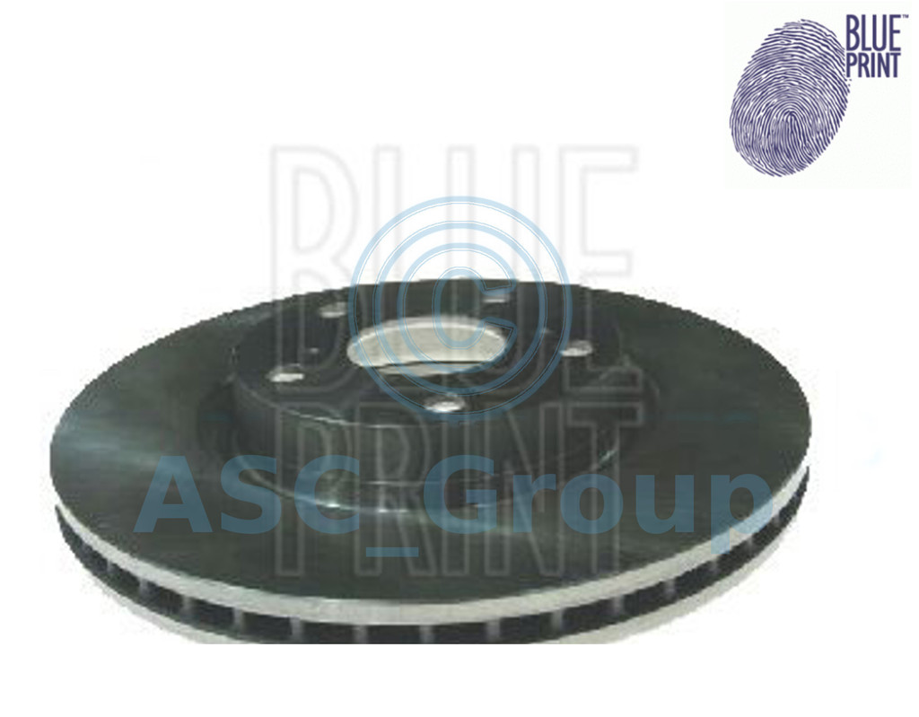 2x (Pair) Blue Print Blueprint Front Brake Discs Replacement OE Spec ...