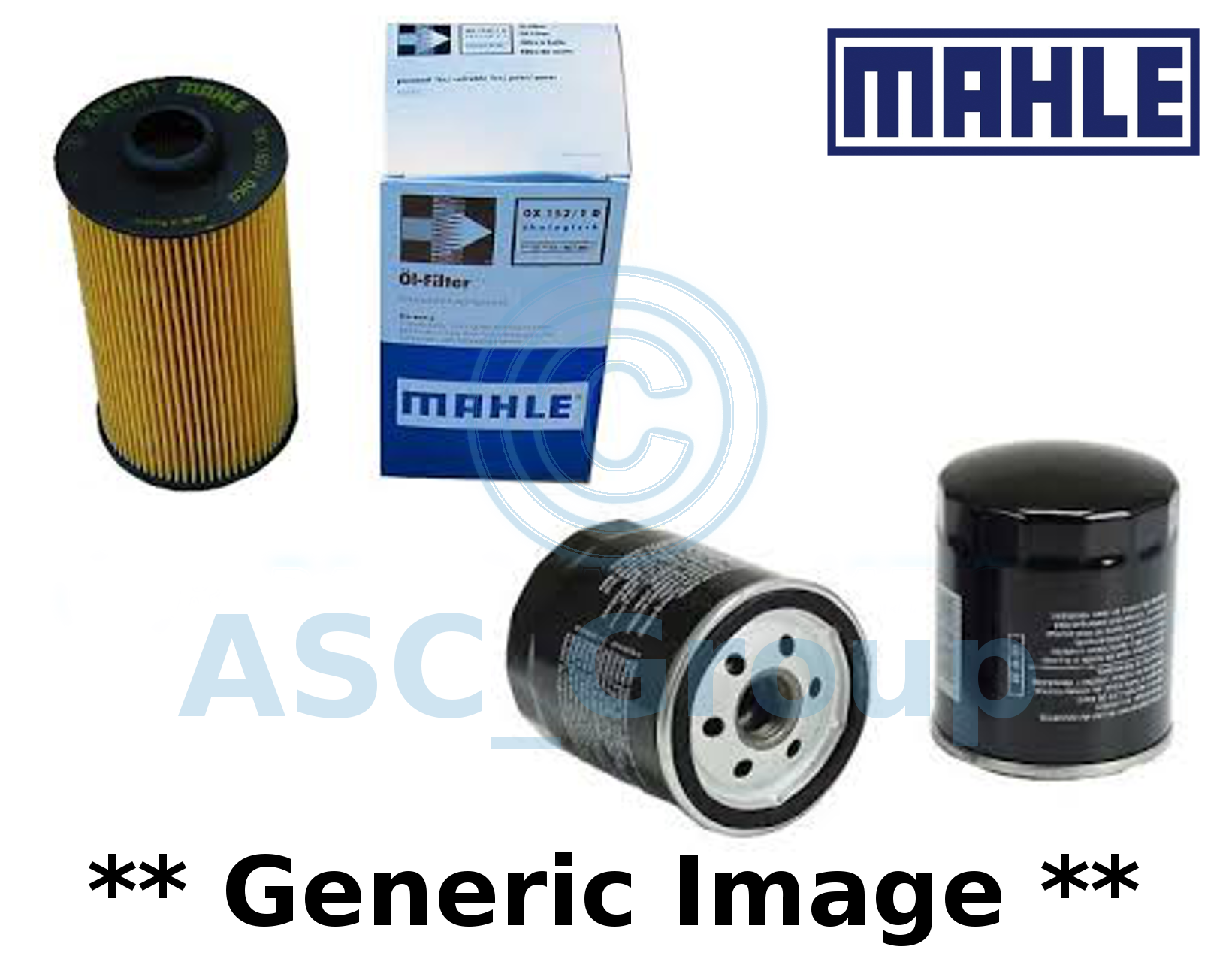 Genuine MAHLE Replacement Engine Oil Filter Insert OX 982D OX982D | eBay