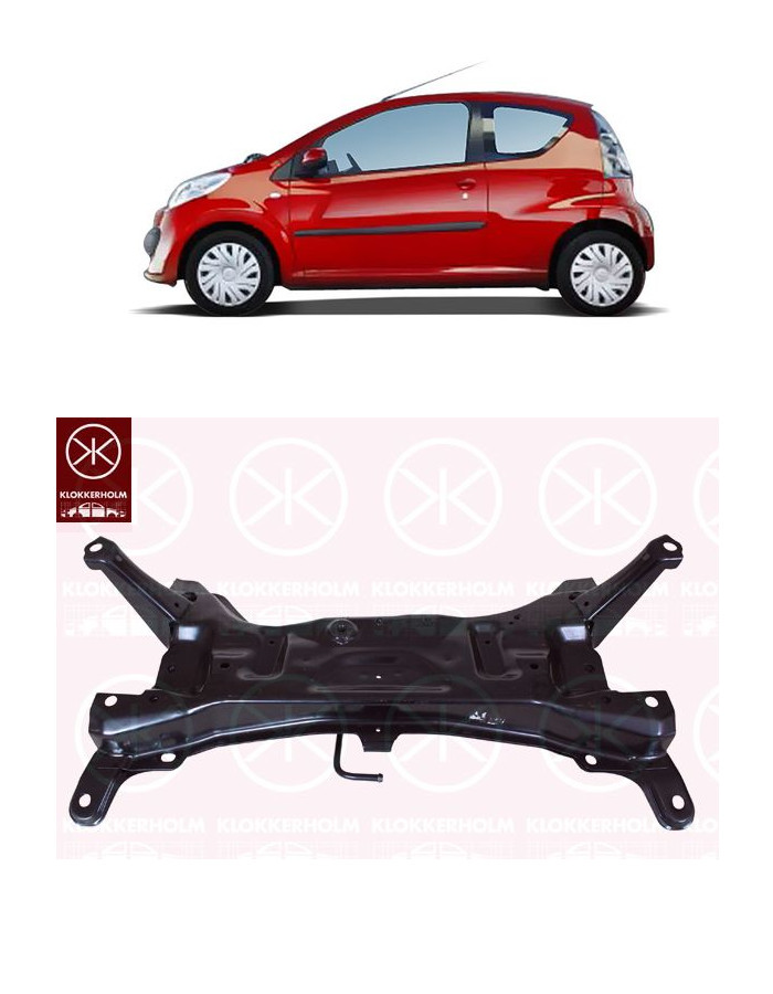 Front Engine Subframe - fits Citroen C1, Peugeot 107, Toyota Aygo ...