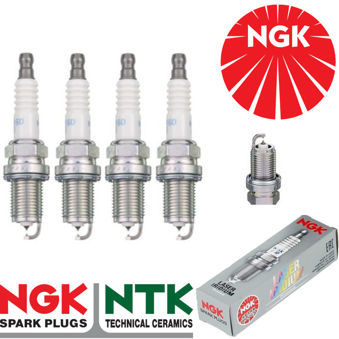 NGK Spark Plug - DIFR6D13 - fits Honda Jazz III 1.2, 1.4 - 94167 x4 | eBay