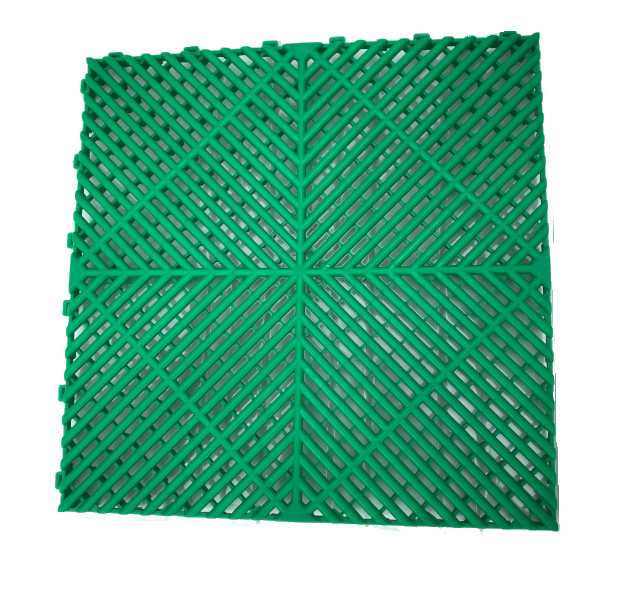 Vented Durable Modular Interlocking Flooring Tiles - Garage, Showroom ...