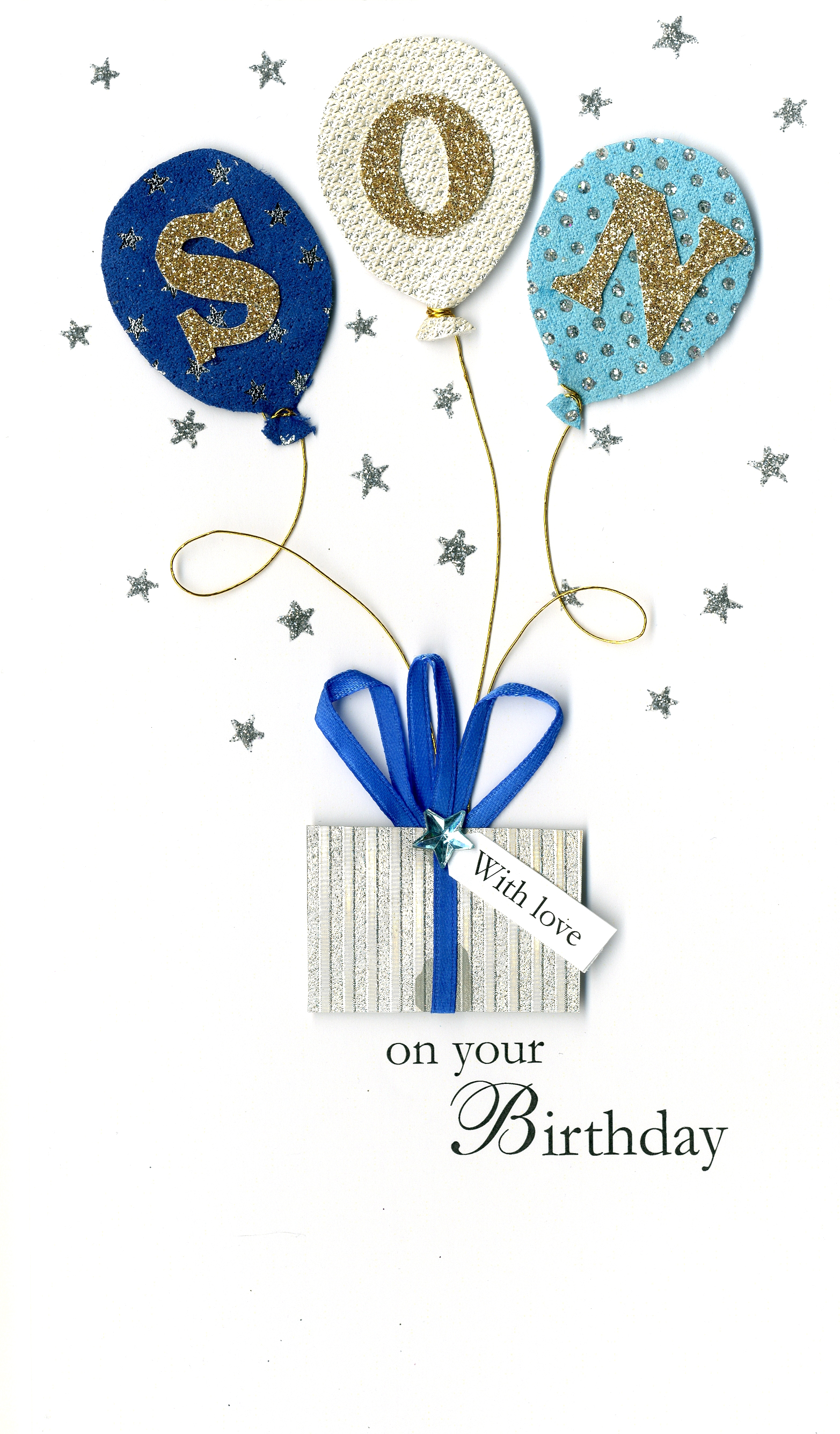 Special Son On Your Birthday Greeting Card Cards Love Kates