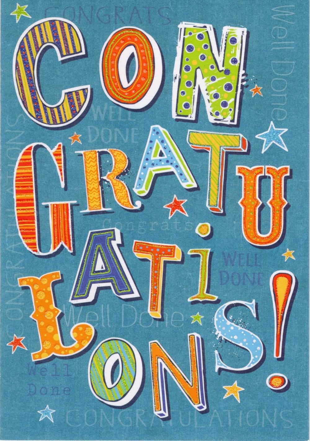 Congratulations Greeting Card Cards Love Kates