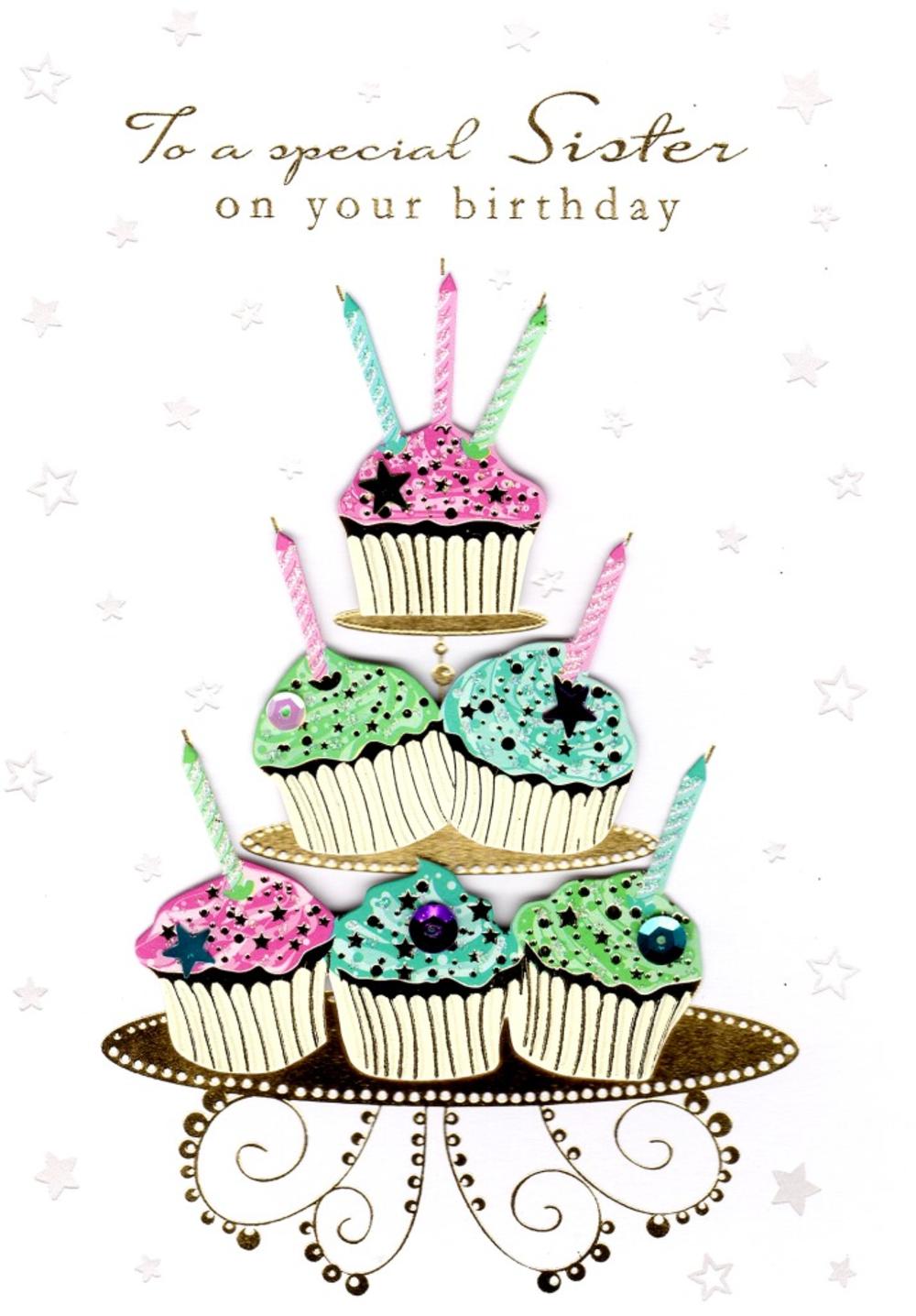 Special Sister Handmade Birthday Greeting Card Cards Love Kates