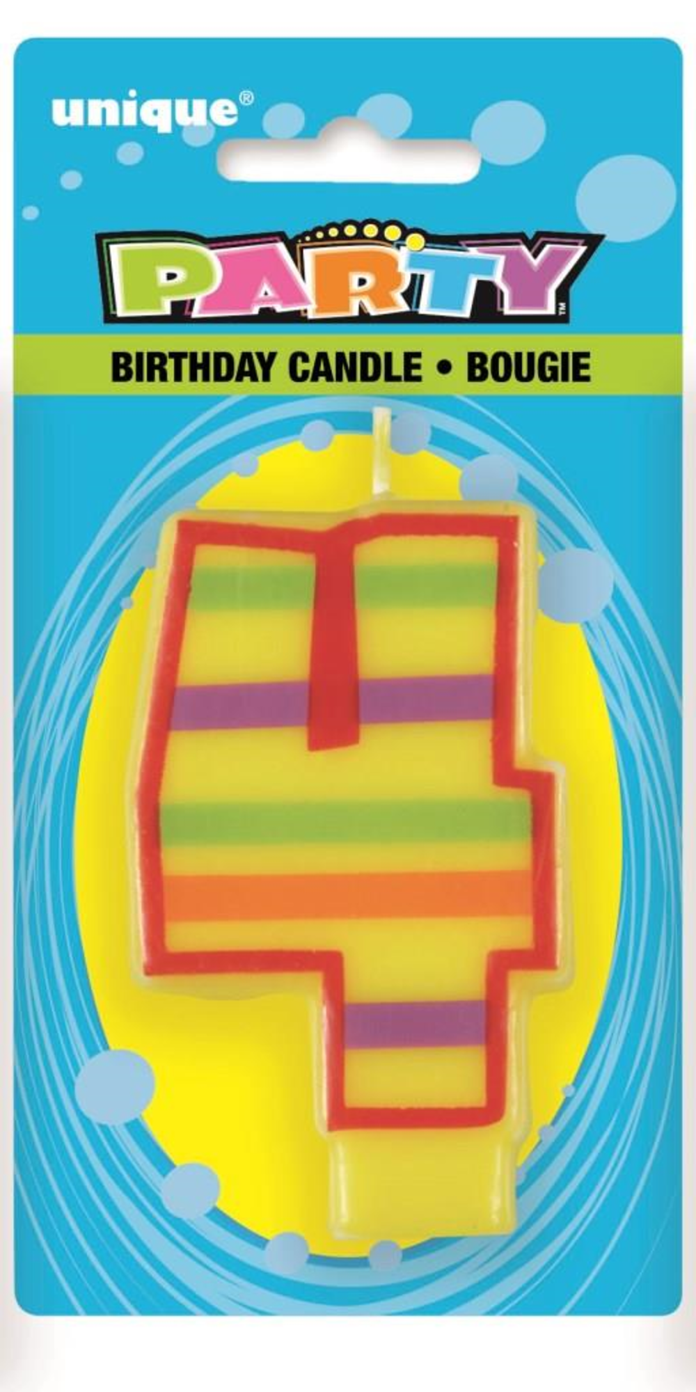 Number 4 Birthday Cake Candle Candles Love Kates Number 4 Birthday Cake Candle Candles Love Kates