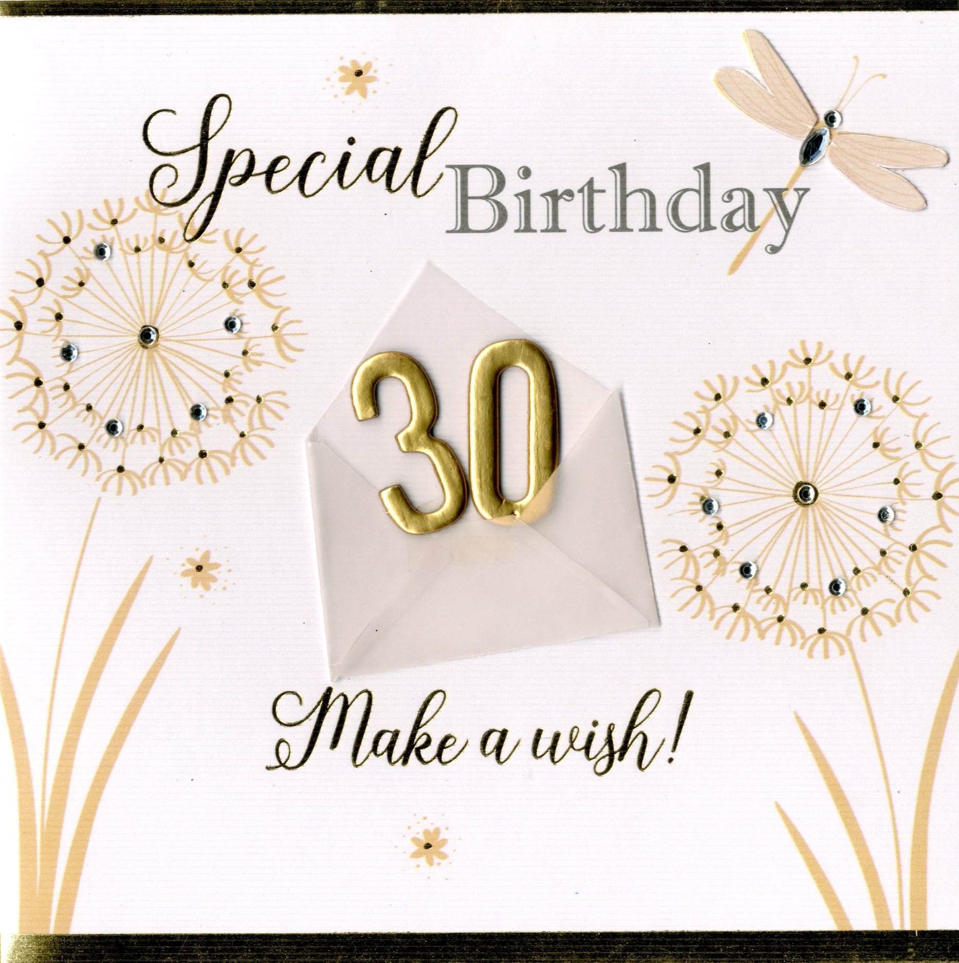 Celebrations Occasions Niece 30 TODAY Hand finished Happy 30th Birthday Card Especially For 