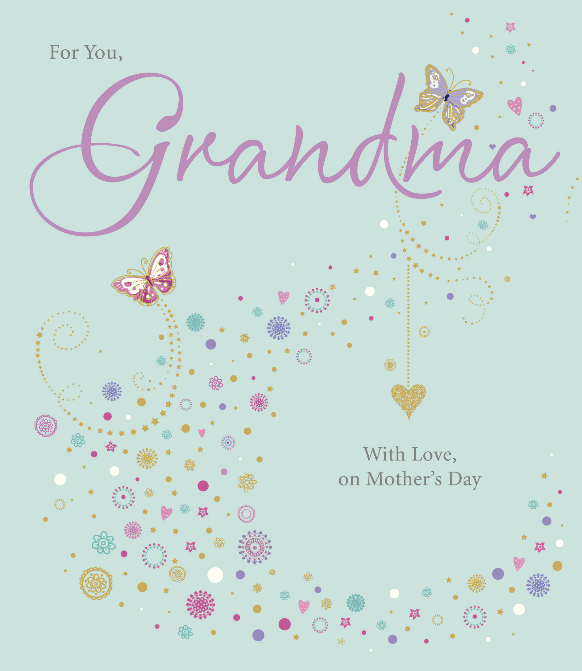 For You Grandma Happy Mother s Day Card Quality Greeting Cards 
