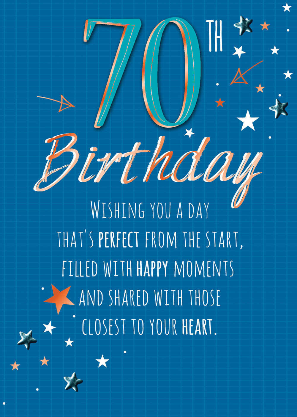 Greeting Cards Birthday Cards Paper Party Supplies Brother Happy 70th 