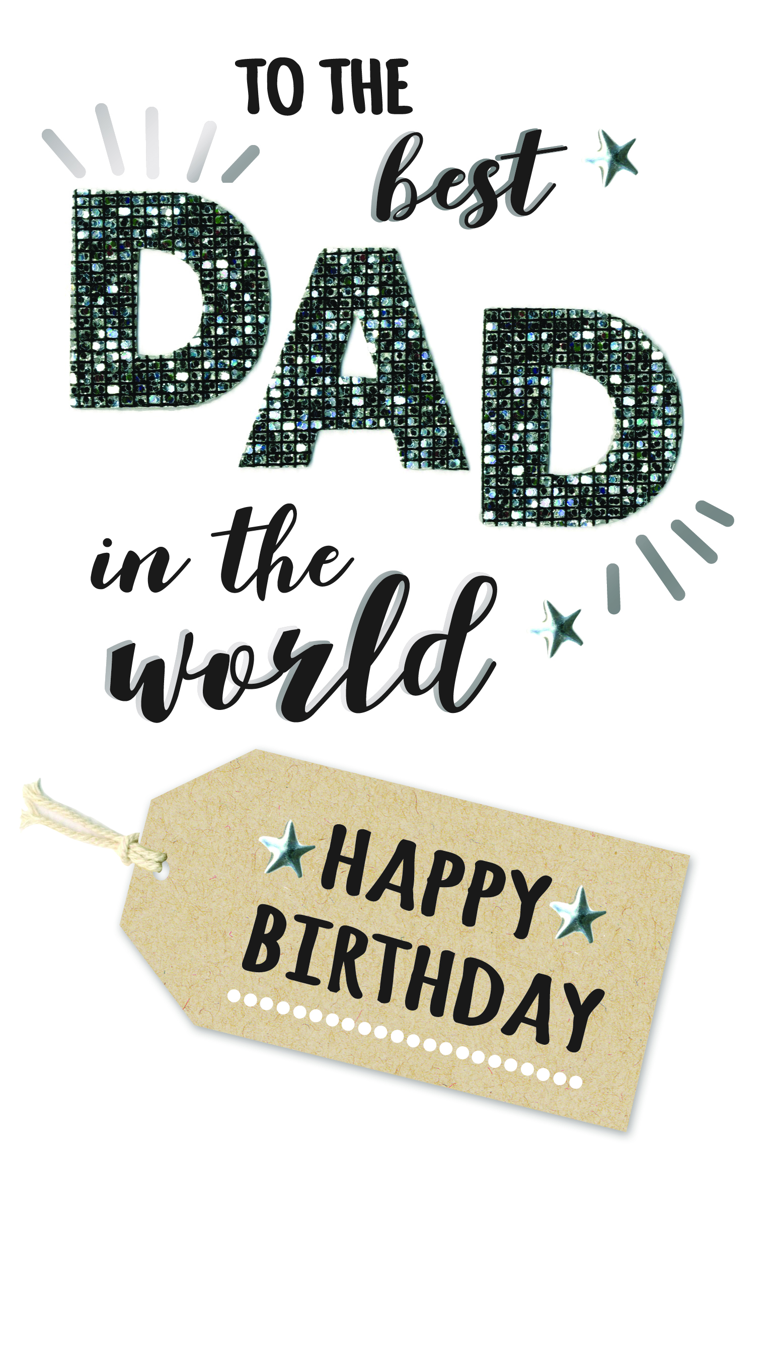 Wonderful Dad Birthday Greeting Card Hand Finished Cards Wonderful Dad Birthday Greeting Card Hand Finished Cards