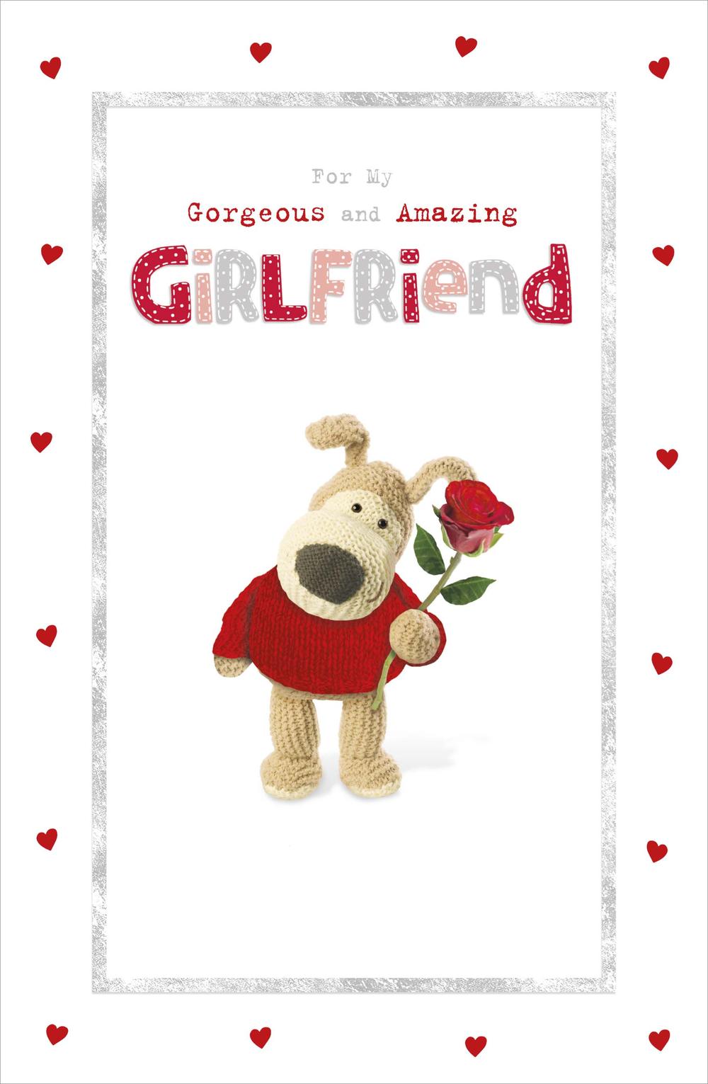 Boofle Amazing Girlfriend Valentines Day Card Cards