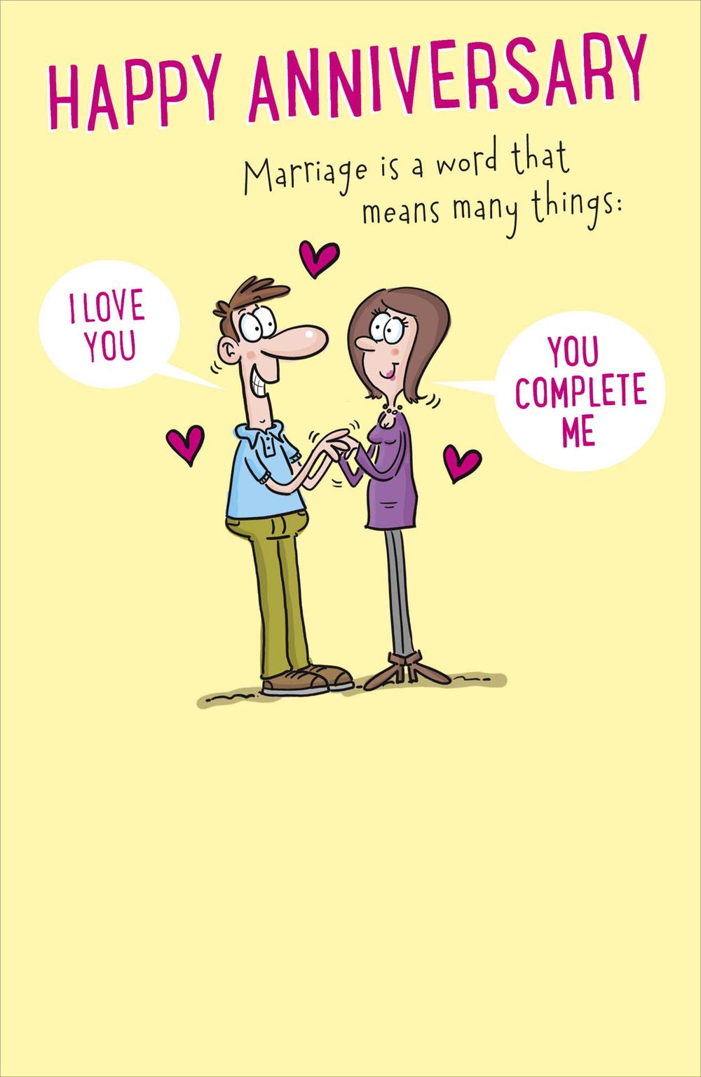 Happy Anniversary Means Many Things Funny Greeting Card Cards Happy Anniversary Means Many Things Funny Greeting Card Cards