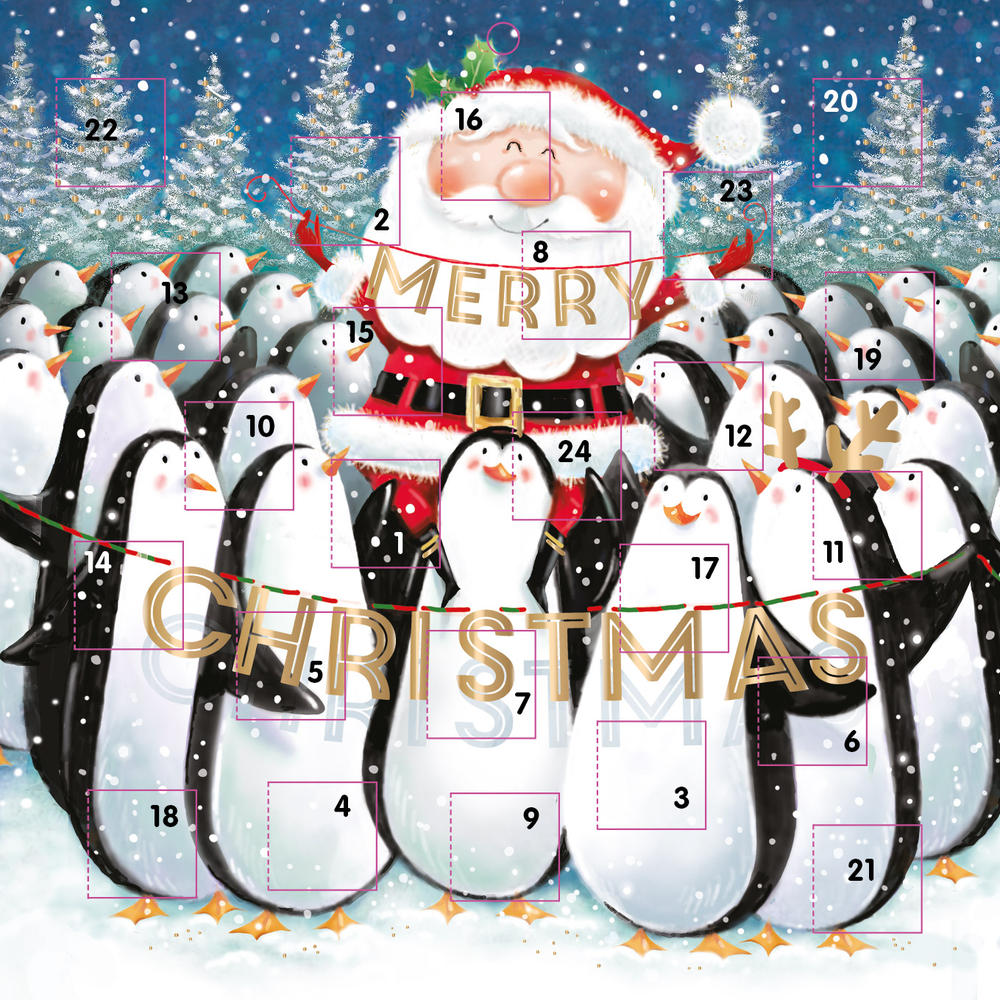 Santa's Special Delivery Advent Calendar Christmas Card | Advent Calendars