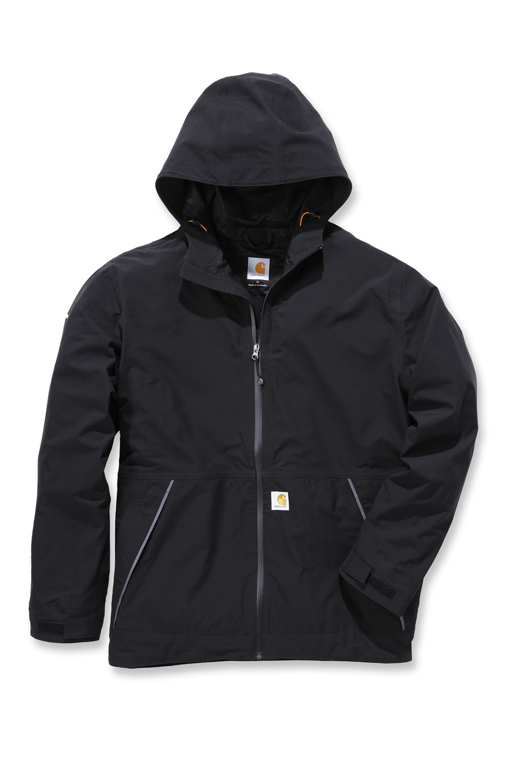 Carhartt 101089 Force Equator Rain Jacket Work Coat Black | eBay