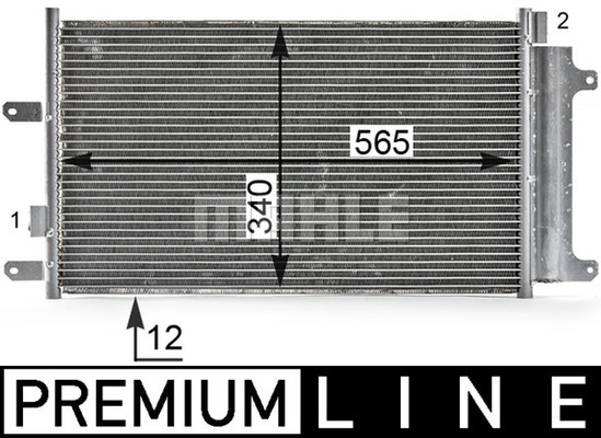 MAHLE PC Aircon condenser AC808000P – ARKS4Cooling.com