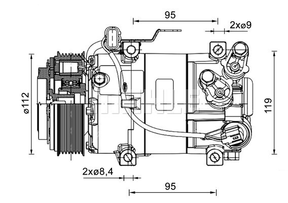 MAHLE PC Aircon compressor ACP1461000P – ARKS4Cooling.com MAHLE PC Aircon compressor ACP1461000P – ARKS4Cooling.com