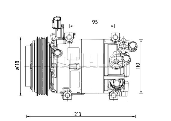 MAHLE PC Aircon compressor ACP1468000P – ARKS4Cooling.com MAHLE PC Aircon compressor ACP1468000P – ARKS4Cooling.com