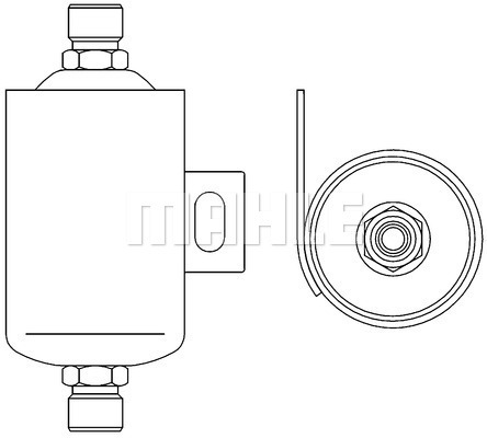 MAHLE Truck/Bus Filter-drier and accumulator AD49000S – ARKS4Cooling.com