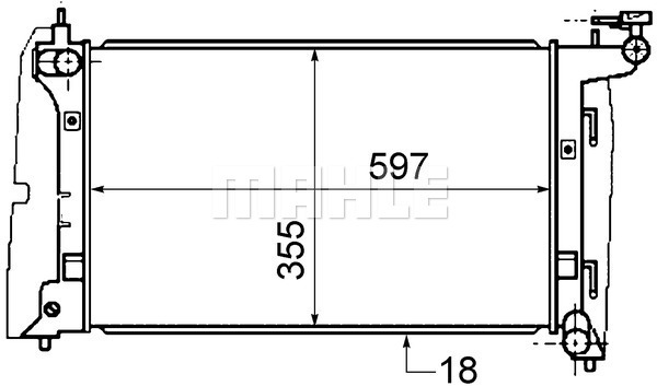 MAHLE PC Radiator CR1558000S – ARKS4Cooling.com