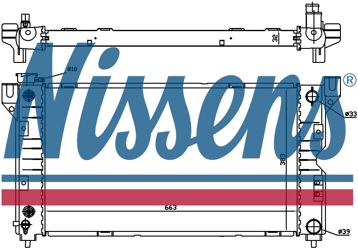 NISSENS Coolant Radiator 60984 – ARKS4Cooling.com