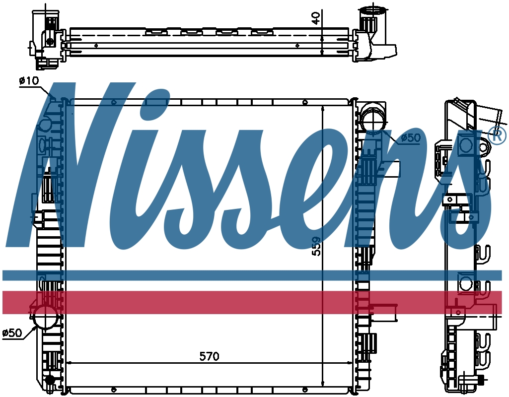 NISSENS Coolant Radiator 62794A – ARKS4Cooling.com