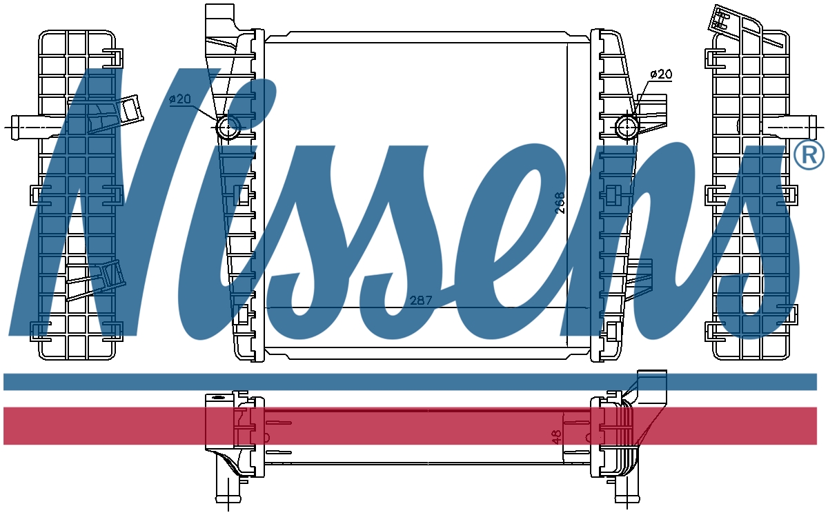 NISSENS Coolant Radiator 65320 – ARKS4Cooling.com