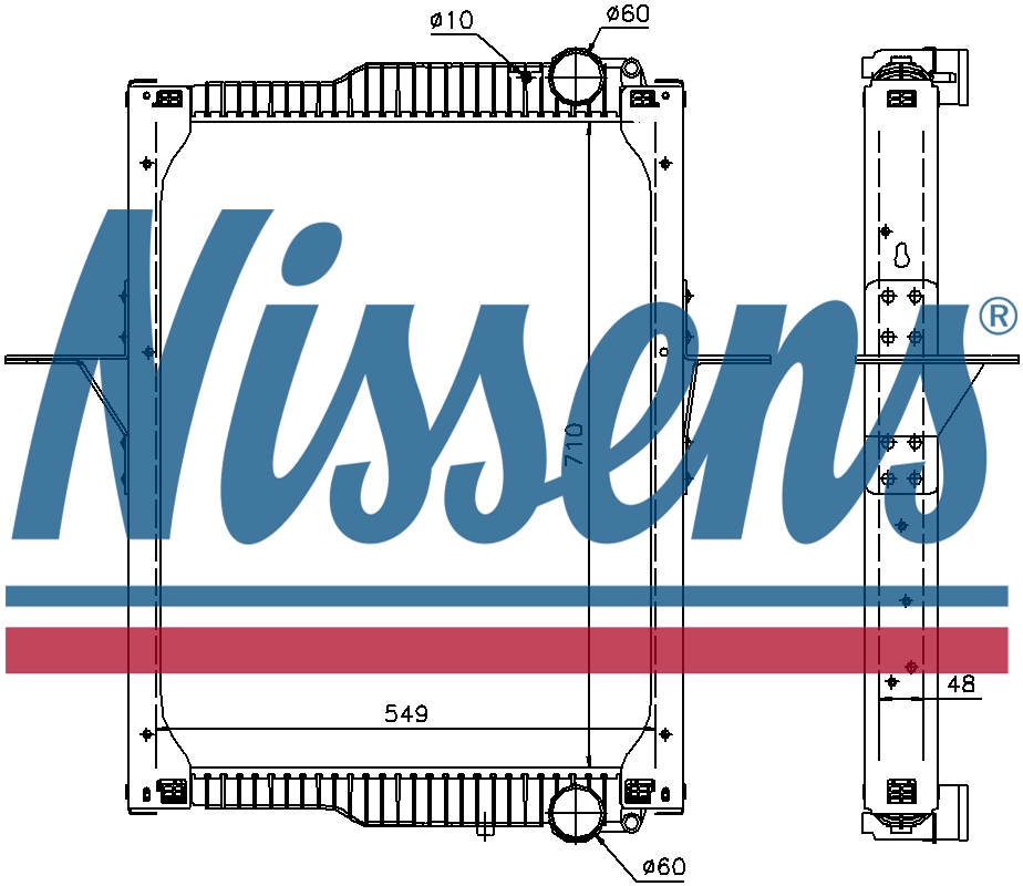 NISSENS Coolant Radiator 65469 – ARKS4Cooling.com