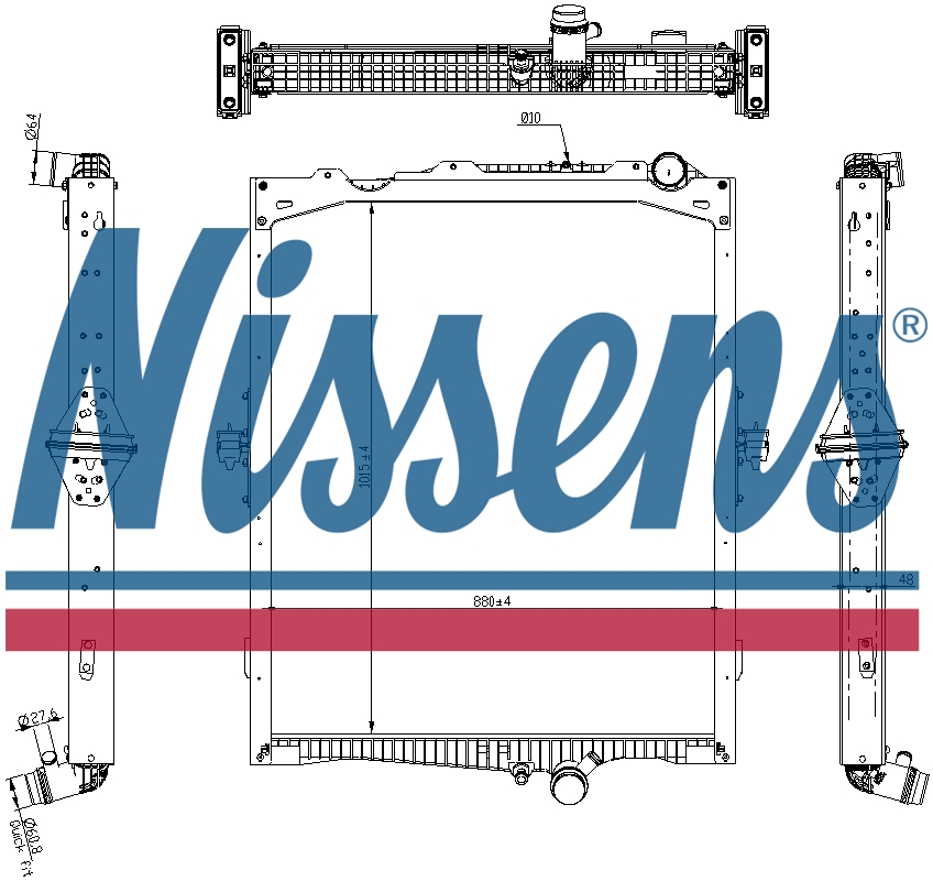 NISSENS Coolant Radiator 65479 – ARKS4Cooling.com