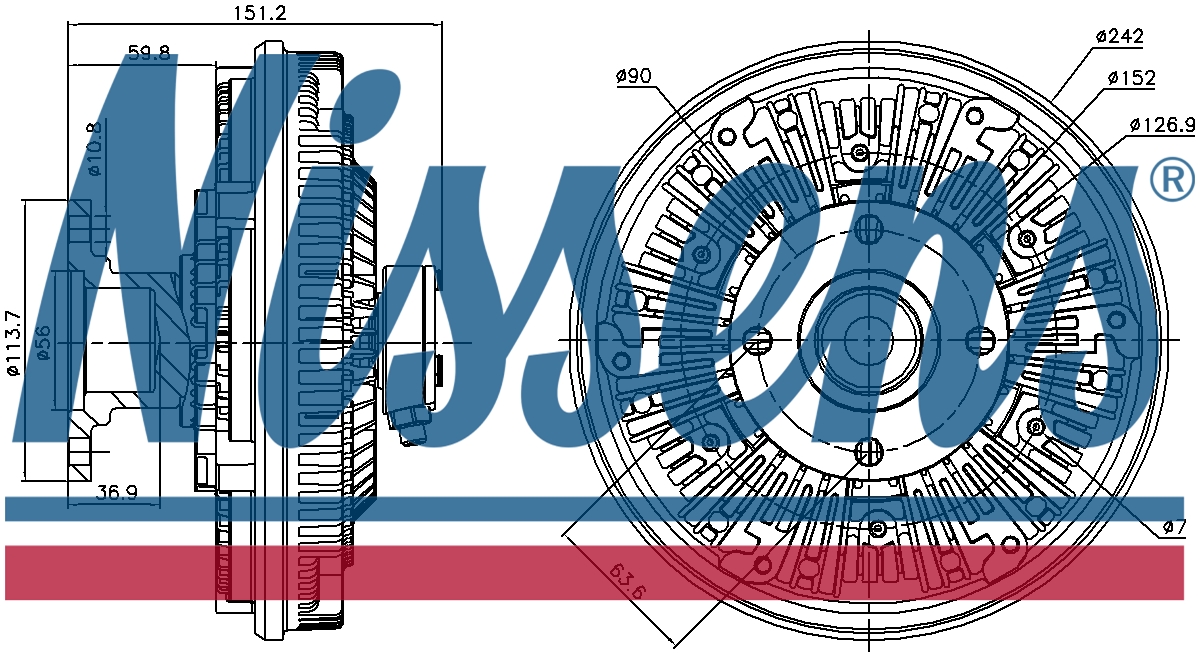 NISSENS Cooling Fan Clutch 86030 – ARKS4Cooling.com