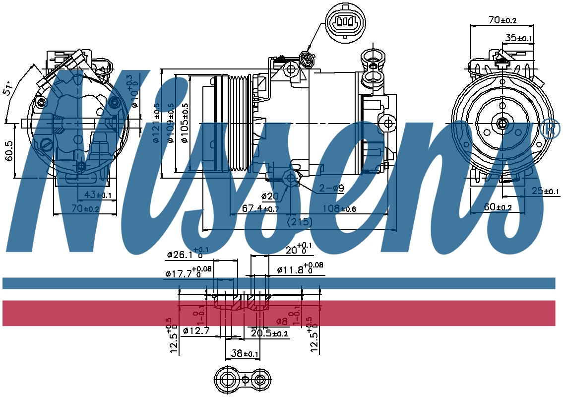 NISSENS Aircon Compressor 89322 – ARKS4Cooling.com