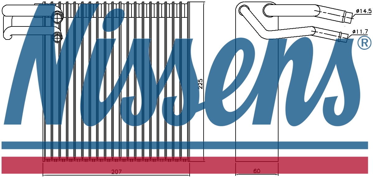 NISSENS Aircon Evaporator 92188 – ARKS4Cooling.com