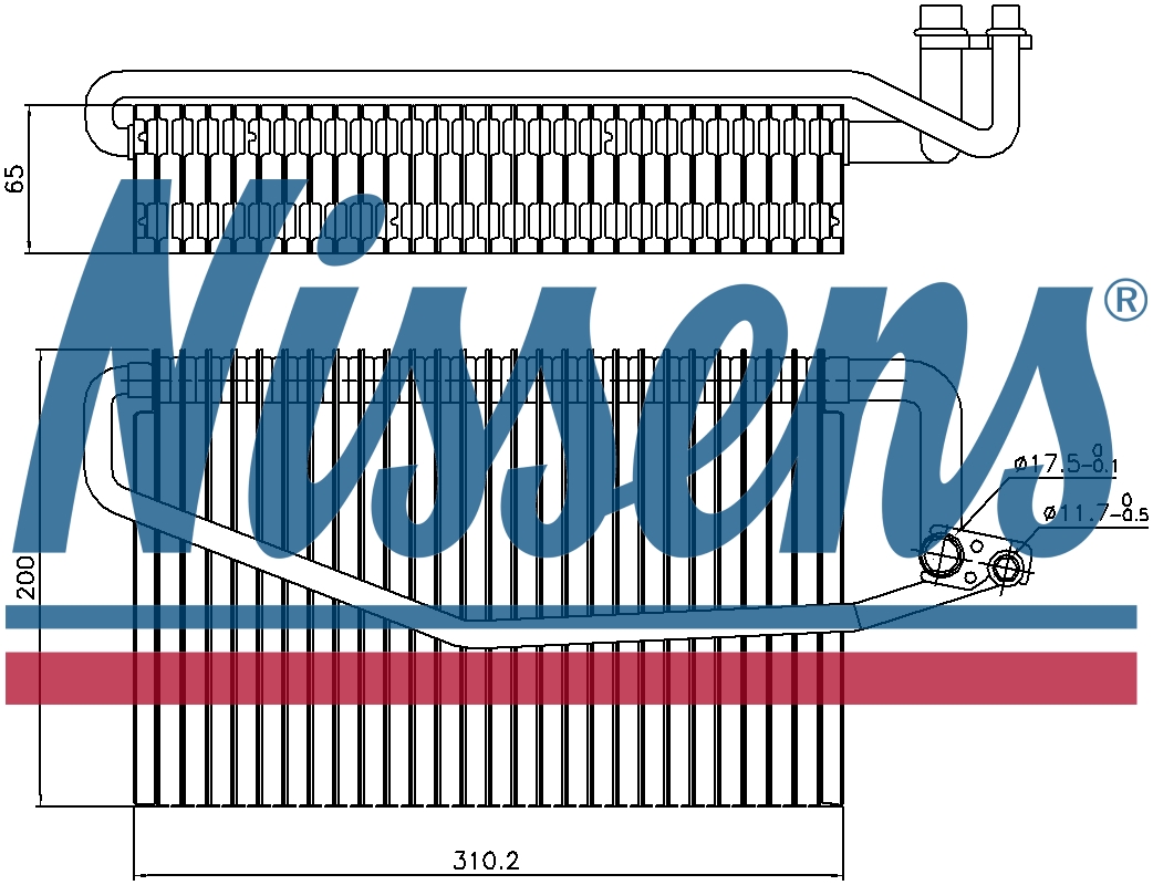 NISSENS Aircon Evaporator (LHD only) 92245 – ARKS4Cooling.com