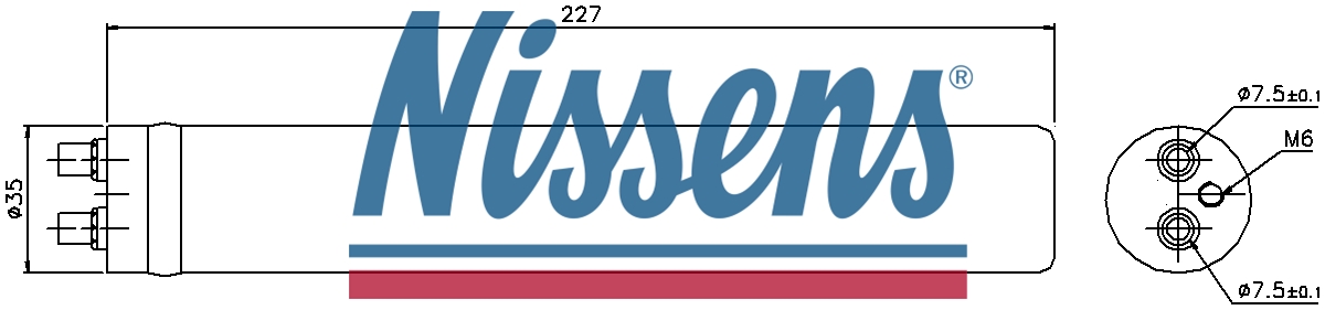 NISSENS Aircon Receiver Dryer 95480 – ARKS4Cooling.com