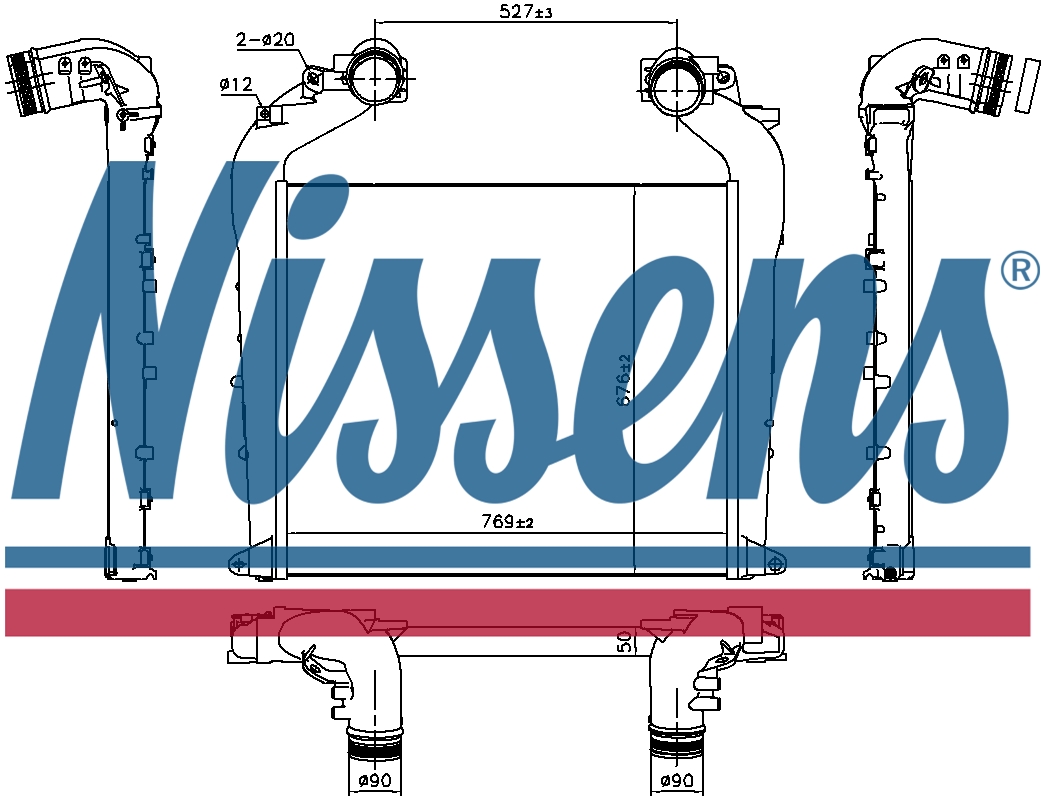 Nissens Intercooler 961571 – ARKS4Cooling.com