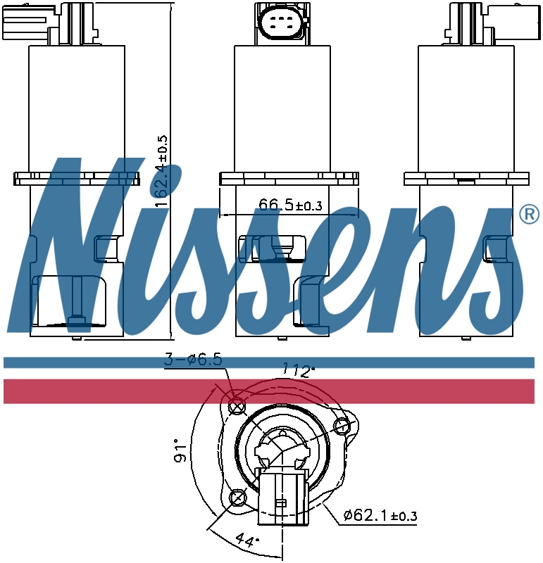 NISSENS EGR Valve 98163 – ARKS4Cooling.com