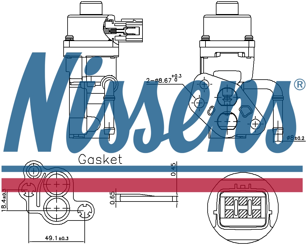 Nissens EGR valve 98168 – ARKS4Cooling.com