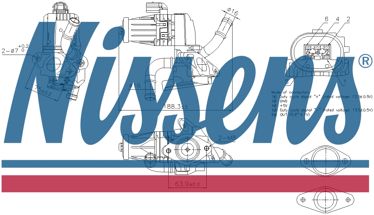 Nissens EGR valve 98230 – ARKS4Cooling.com