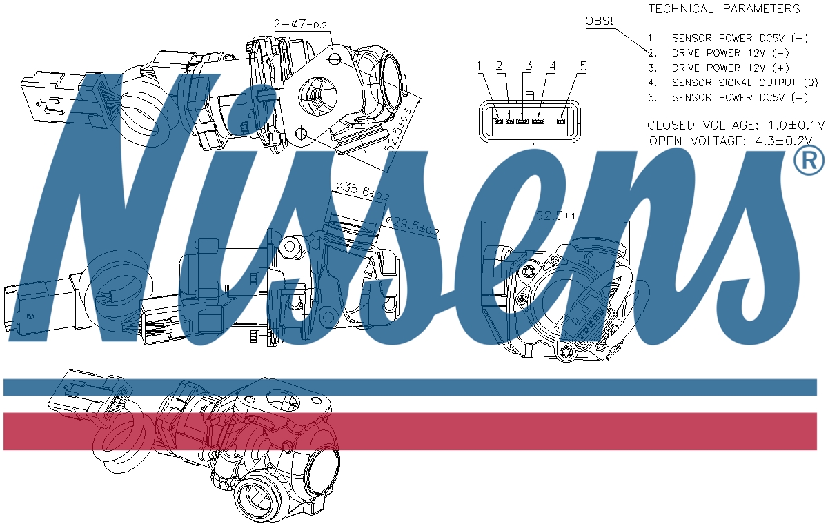 NISSENS EGR Valve 98245 – ARKS4Cooling.com
