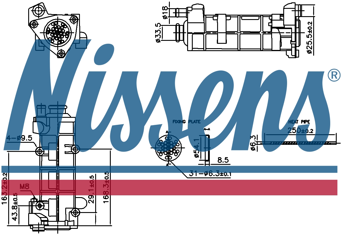 Nissens EGR cooler 989458 – ARKS4Cooling.com
