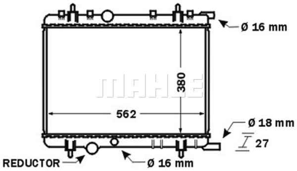 MAHLE PC Radiator CR1434000S – ARKS 4 Cooling