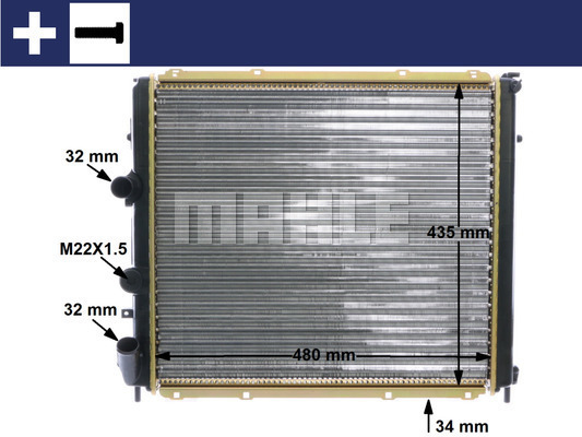 MAHLE PC Radiator CR1502000S – ARKS4Cooling.com