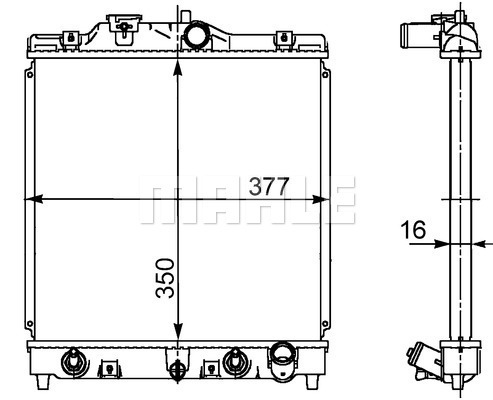 MAHLE PC Radiator CR611000S – ARKS4Cooling.com