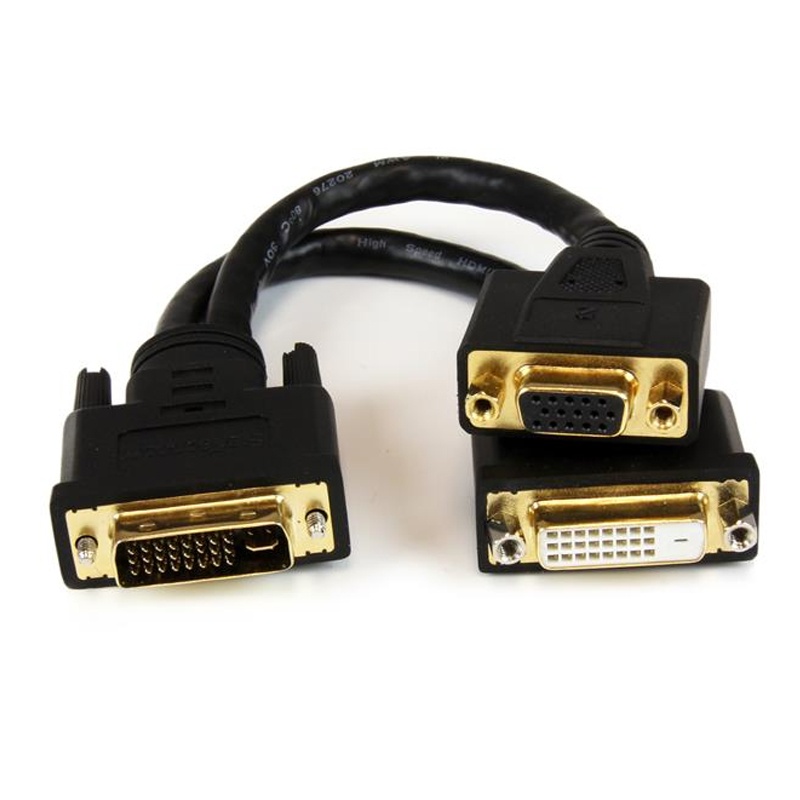 StarTech Dvi-I Männlich Zu Dvi-D Buchse Und HD15 VGA Wyse DVI ...