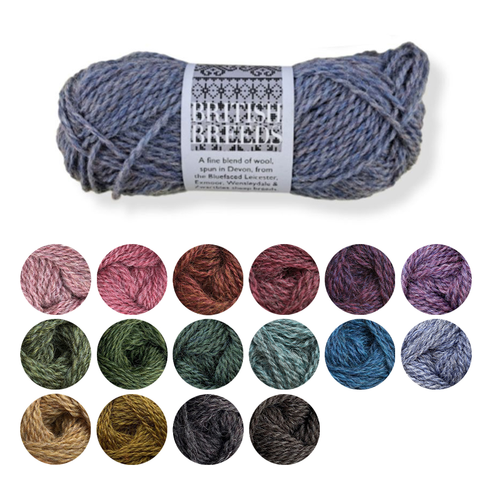 Stranded Colourwork Wool Yarn Marie Wallin British Breeds Intarsia ...