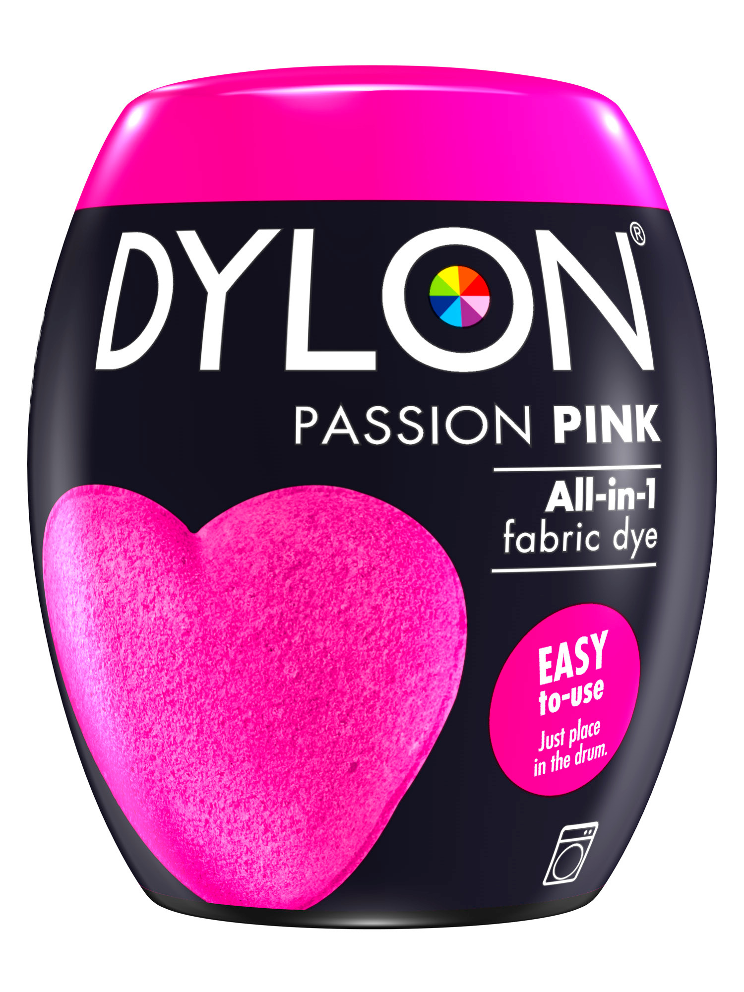 DYLON All-in-1 Fabric Dye - Passion Pink, 350g | Compra online en eBay