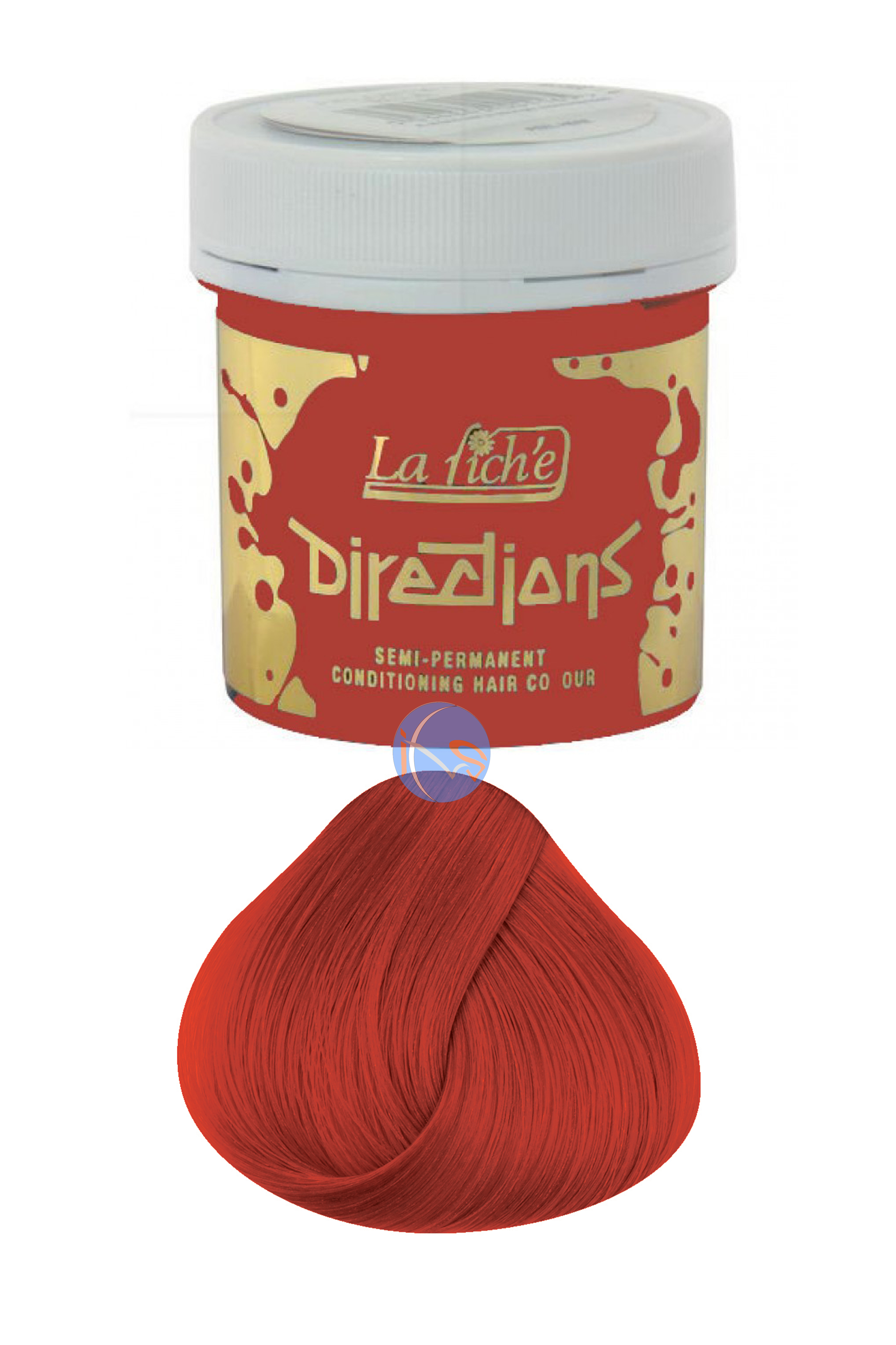 4 PACK x LA RICHE DIRECTIONS SEMI-PERMANENT HAIR COLOUR DYE TUBS. ALL ...