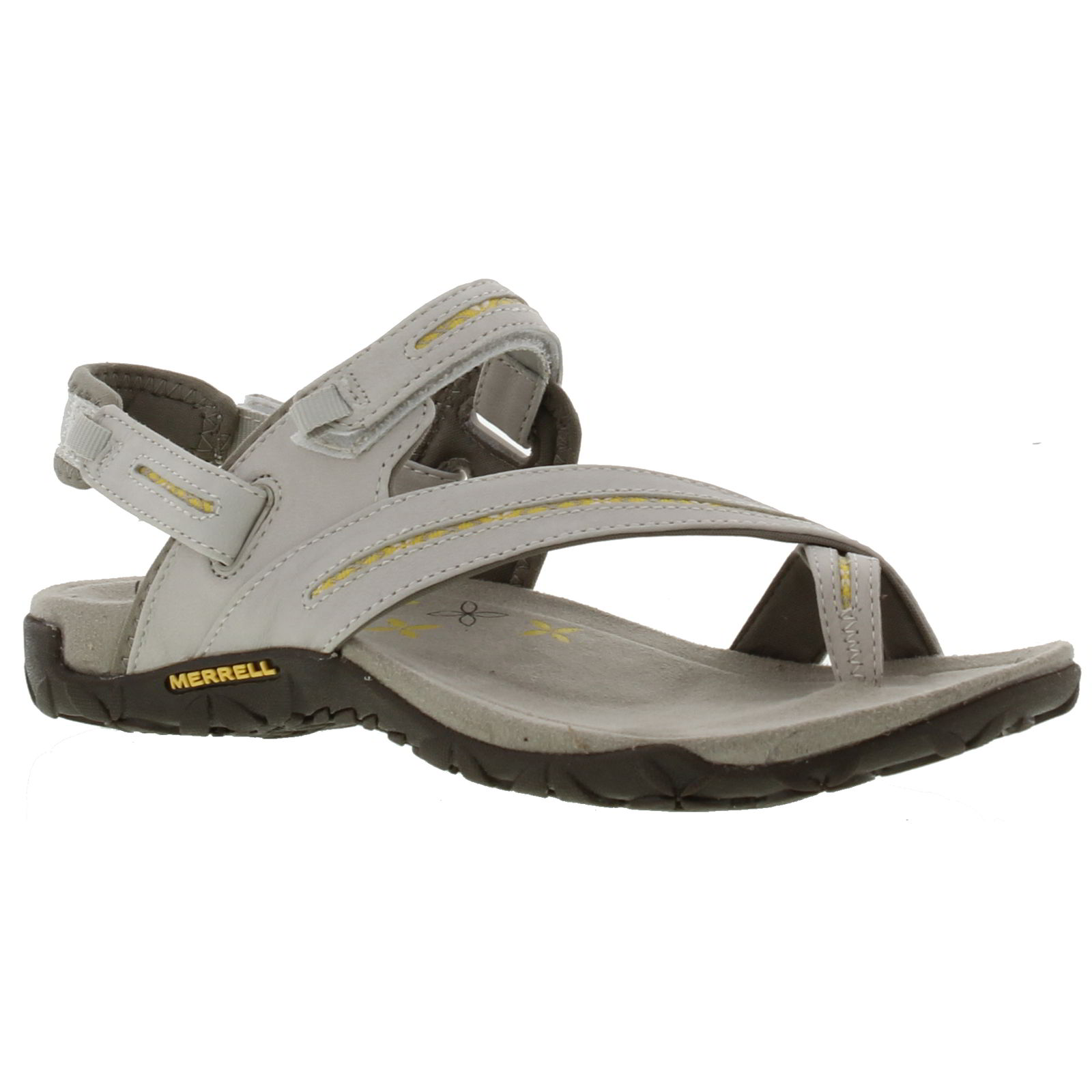Merrell Terran Convertible Womens Leather Adjustable Walking Sandals ...