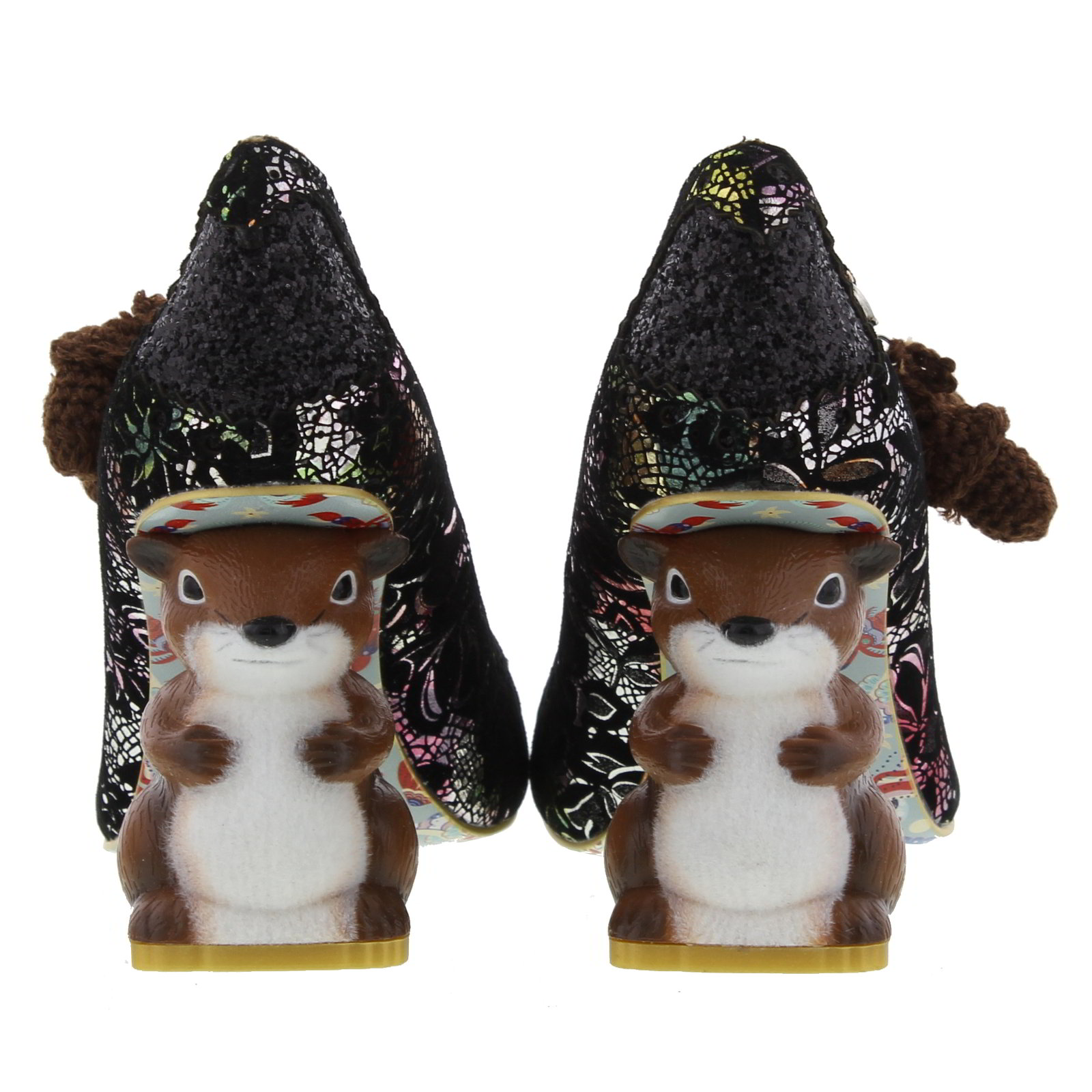 Irregular Choice Nibbles McNutty Womens Squirrel High Heels Shoes Size ...