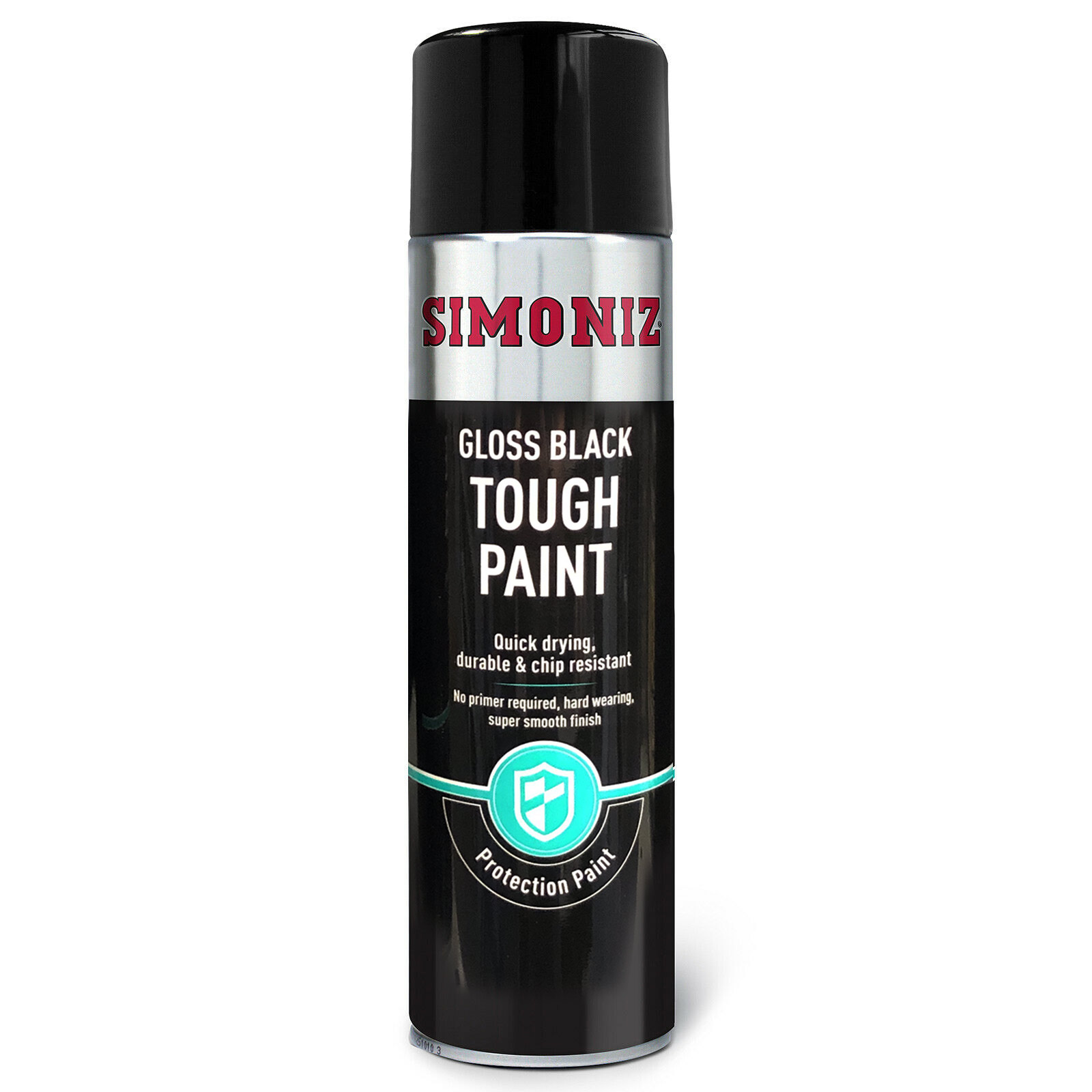 Simoniz Tough Spray Aerosol Gloss Black Paint 500ml | eBay