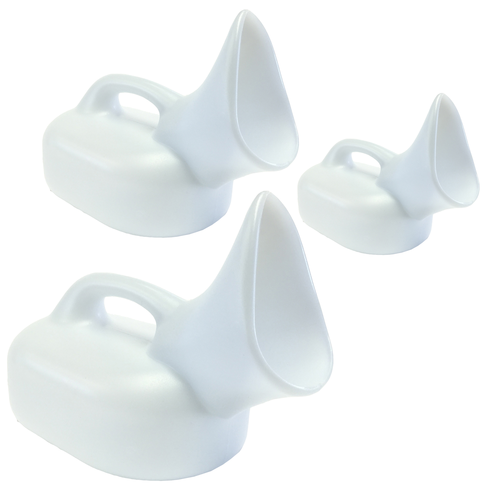 Triple Pack 800ml Women's/Ladies/Female Emergency Toilet Urine Urinal ...