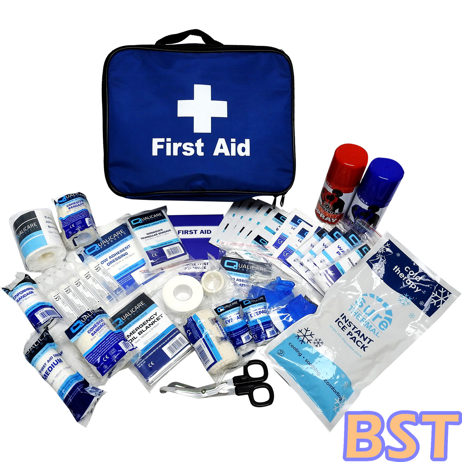 Qualicare Professional Touchline Training Sports Physio First Aid Bag ...